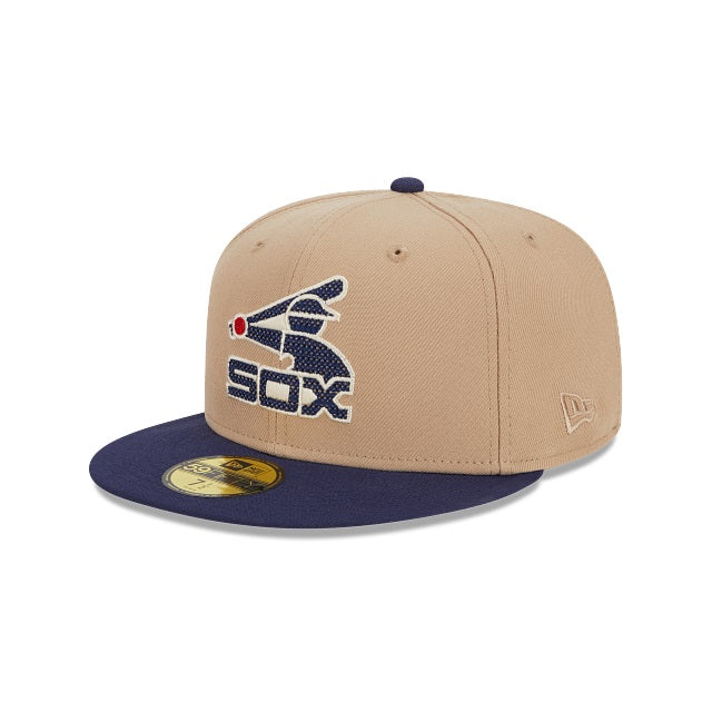 59Fifty Chicago White Sox Needle Point 2-Tone - Gray UV – Burdeens Chicago