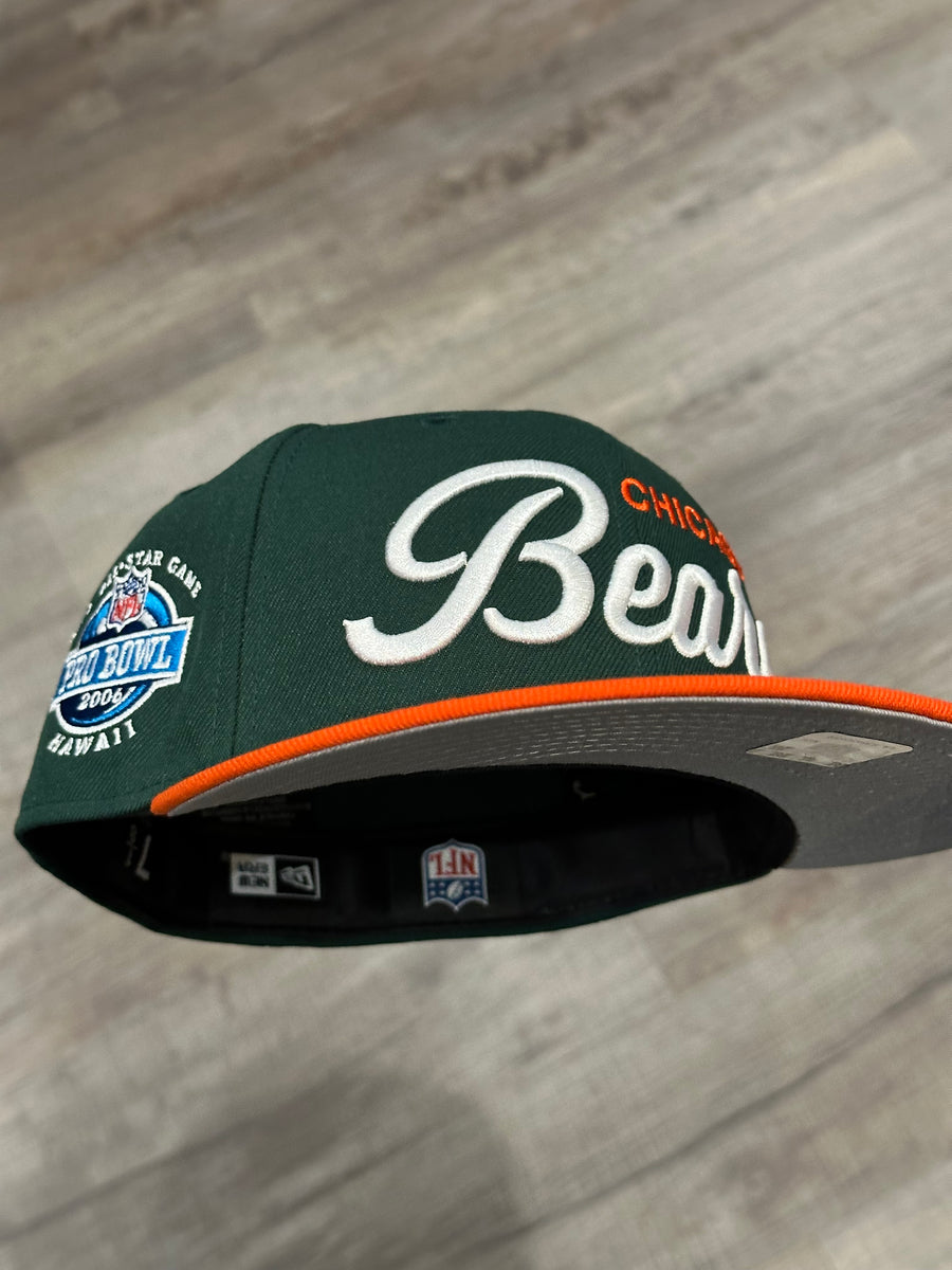59Fifty Chicago Bears 2006 Pro Bowl 2-Tone Green/Orange - Grey UV ...