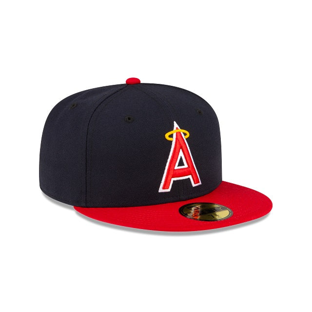 Anaheim Angels Authentic Collection 59Fifty Fitted On-Field - Black UV ...