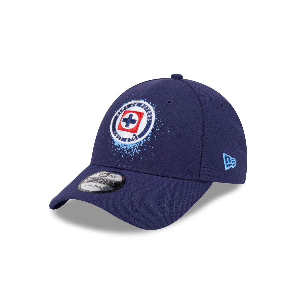 Liga MX 9Forty Snapback Spray Paint Cruz Azul Navy - Blue UV – Burdeens ...