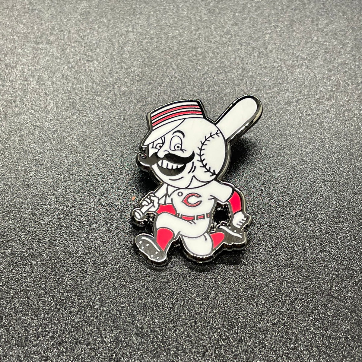 Mr. Redlegs Hard Enamel Pin - 1.25in – Burdeens Chicago