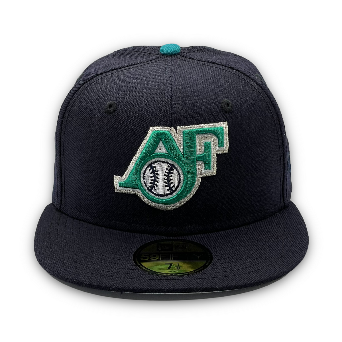 59Fifty MiLB Appleton Foxes Navy Retro Wool - Grey UV – Burdeens Chicago